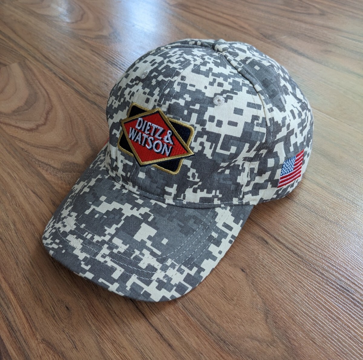Dietz & Watson Hat Digital Camo Baseball Cap American… - Gem