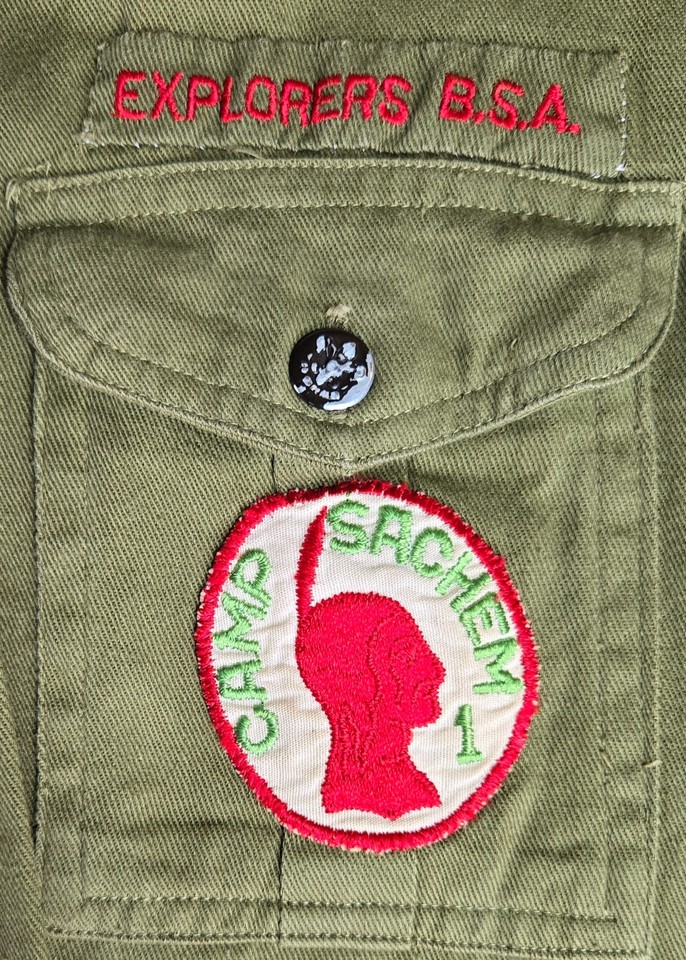 Camp Sachem Ranger Pre-OA Patch on Uniform Minuteman Council Boy Scouts ...