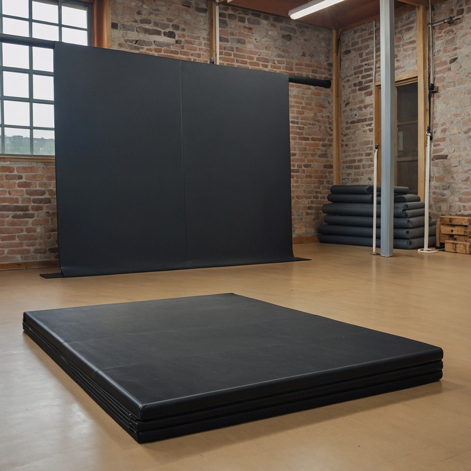 Crash Landing Gymnastics Exercise Mats Shock Absorbing Foam Pads ...
