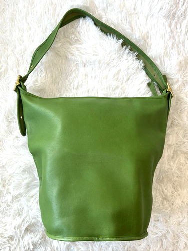 Reserved VINTAGE COACH DUFFLE SAC BUCKET SOULDER BAG PURSE #9085 Leaf ...