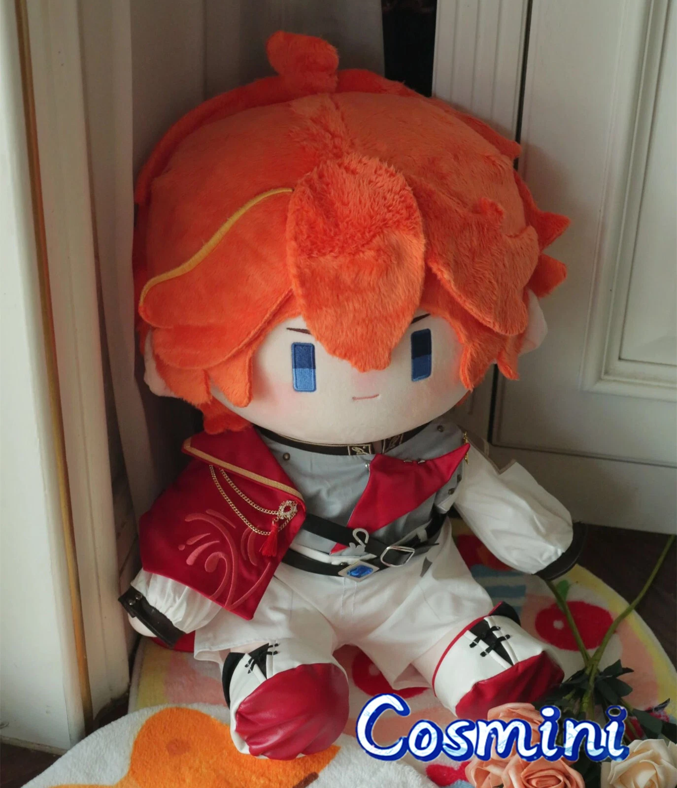 Купить Ибей | Anime Genshin Impact Tartaglia Childe 40cm Plush Doll ...