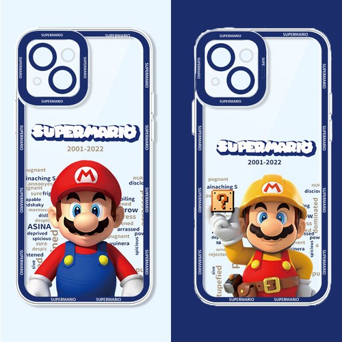 Super Mario Phone Case TPU Mobile Back Phone Case Covers For iPhone XR ...
