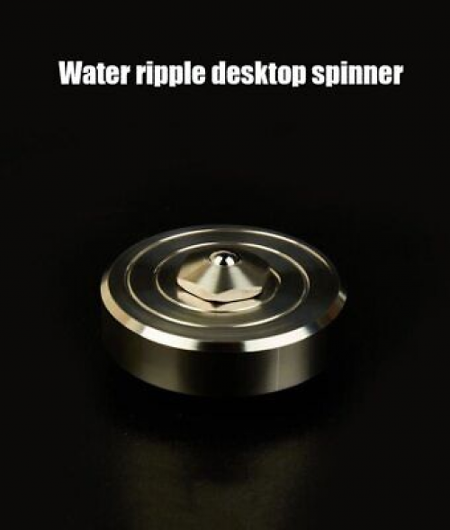 EDC Double-sided Water Ripples Fidget Spinner ADHD Toys Anxiety Stress ...