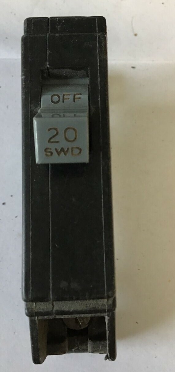 CUTLER HAMMER CHB120 CRICUIT BREAKER TYPECTL 120/240VAC PLASTIC MOUNT ...