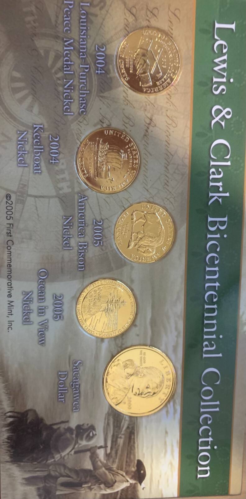 Lewis & Clark Bicentennial Coin and Banknote Collection 2 Dollar UC | eBay