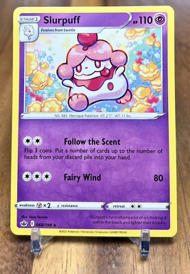 Slurpuff 068/198 Non Holo Rare Chilling Reign Pokemon Card NM | eBay