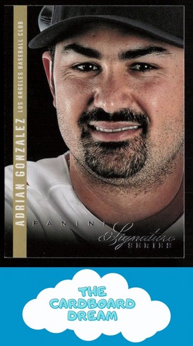 2012 Panini Signature Series - Adrian Gonzalez #3 for sale online | eBay