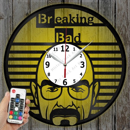 LED Clock Breaking Bad Vinyl Record Clock Art Decor Original Gift 4286 ...
