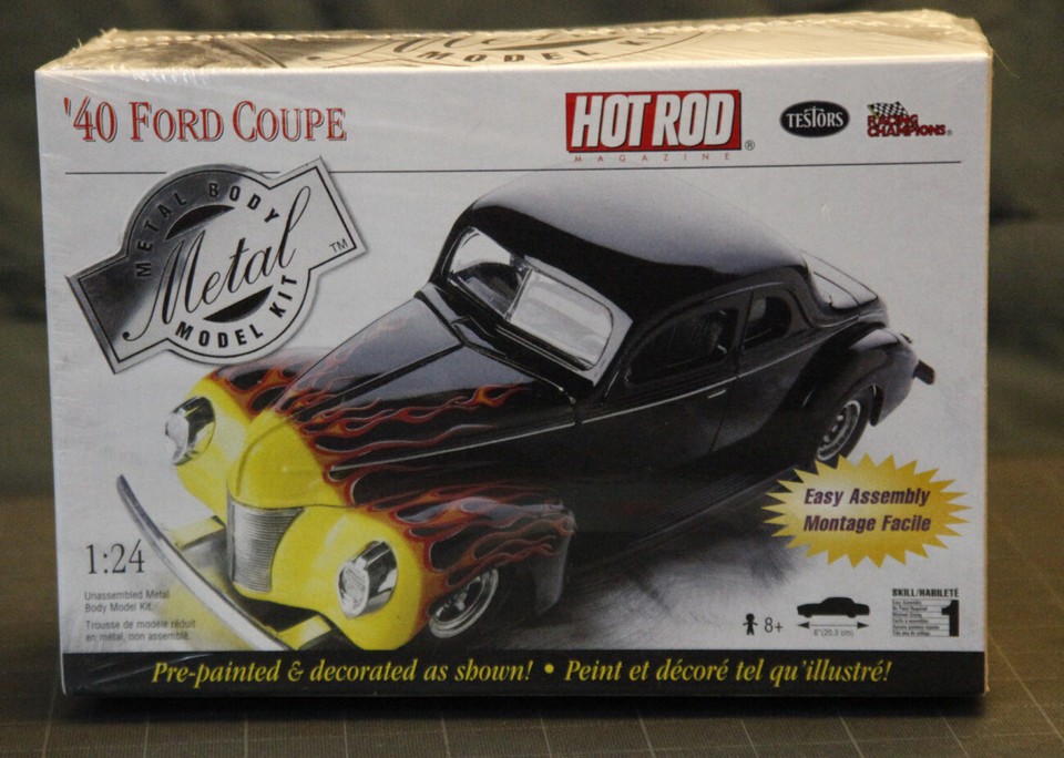 Testors 1/24 scale '40 Ford & '55 Chevy (Pre-painted) kits | eBay