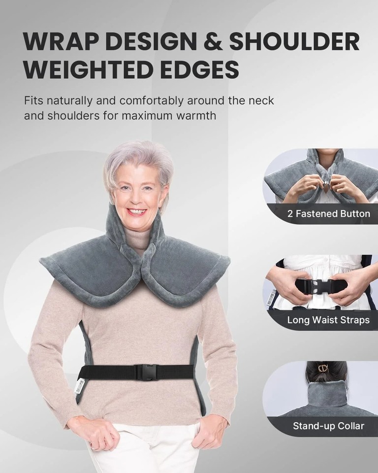 Electric Heating Pads For Muscle Cramps Back Neck Heating Pad Pain ...