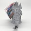 Bandai Ultraman Ultra Monster Series 98 Grigio Regina Pvc Figure Sofvi ...