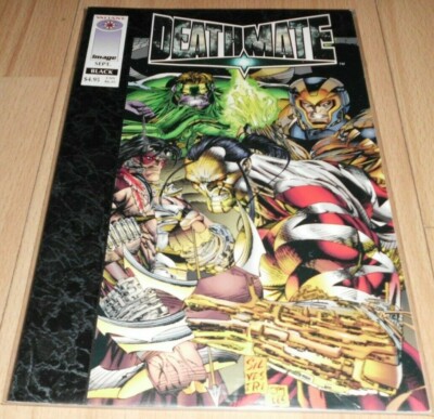 Deathmate Black (1993) #1A...Published Sep 1993 by Valiant. 1st Gen 13 ...