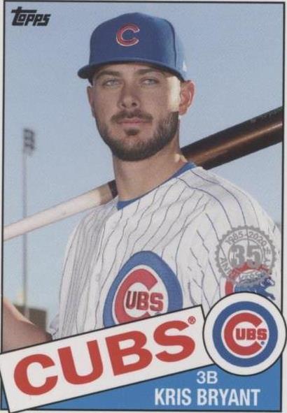 2020 Topps Mini - 1985 Topps 35th Anniversary #85-25 Kris Bryant for ...