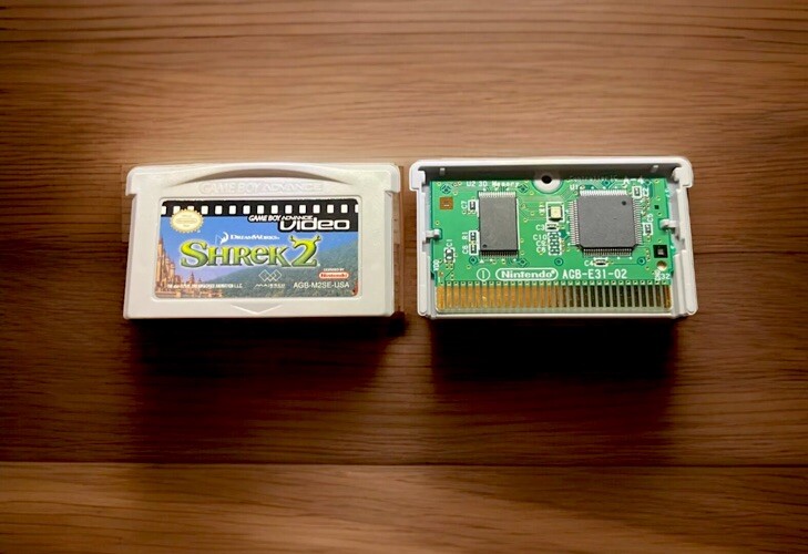 Shrek Game Boy Advance Video Authentic Nintendo GBA Shrek 1 Movie ...
