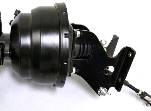 1967 1972 Chevy GMC Truck 8” Dual Black Brake Booster Oval Master Disc ...