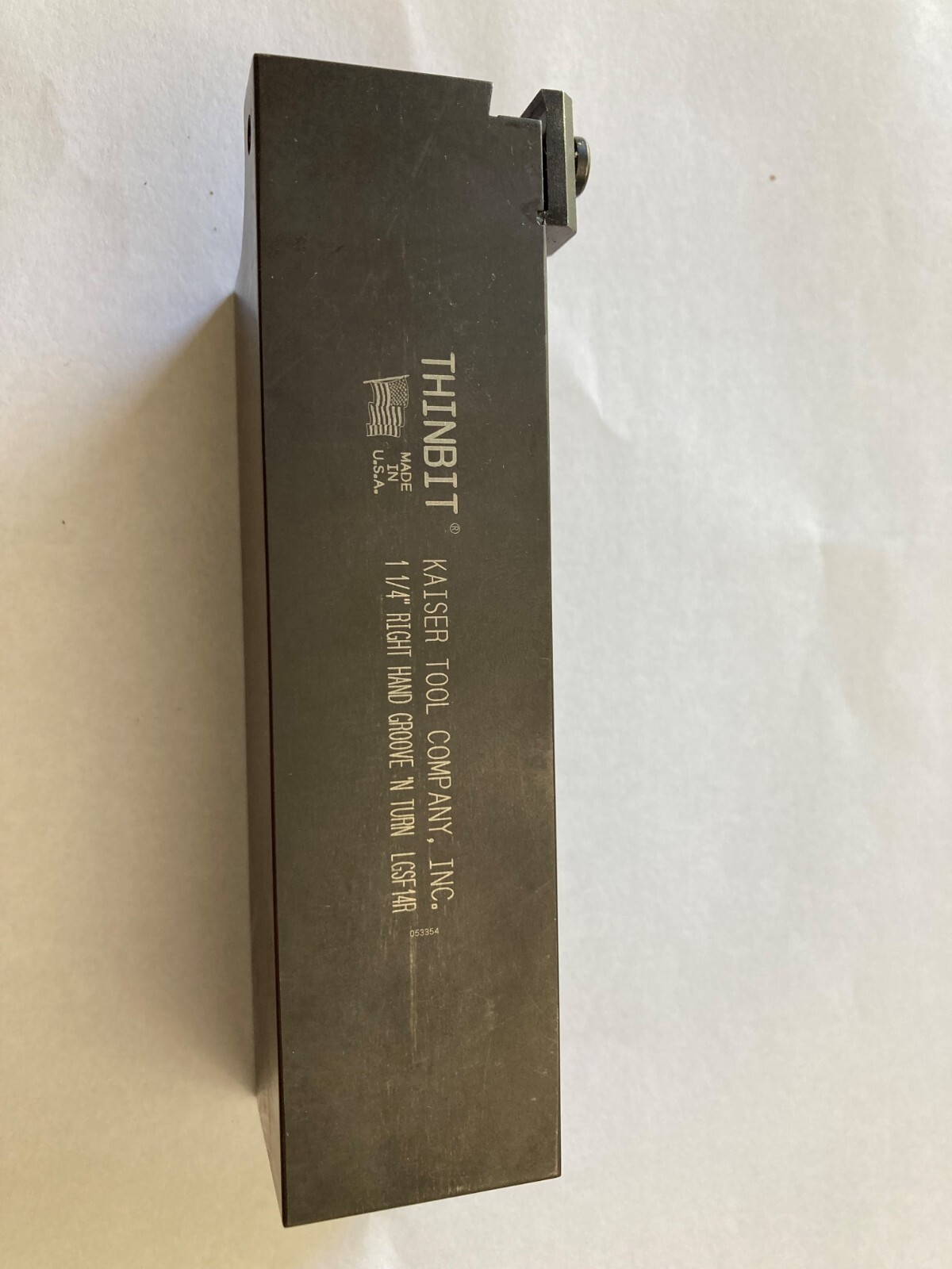 Kaiser THINBIT LGSF14R 1-1/4 inch Right Hand Groove 'N Turn, 90degree toolholder | eBay