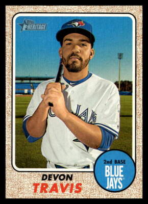 2017 Topps Heritage #193 Devon Travis Toronto Blue Jays | eBay