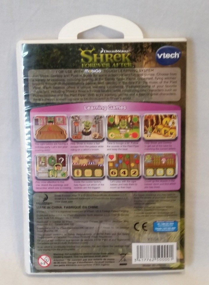 MobiGo: Touch Learning System - Shrek Forever After Cartridge (VTECH ...