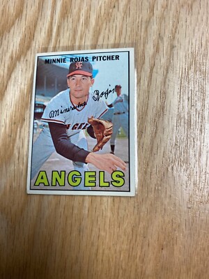 1967 Topps Baseball Minnie Rojas California Angels Card #104 | eBay