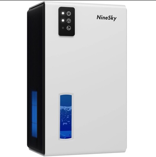 Ninesky CT2 Dehumidifier For Home use 85 oz Water Tank Auto Shut Off ...