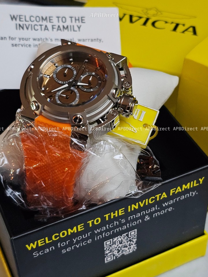 Invicta X-WING - Swiss ETA G10.212 Coalition Forces MIRRORED Dial mens ...