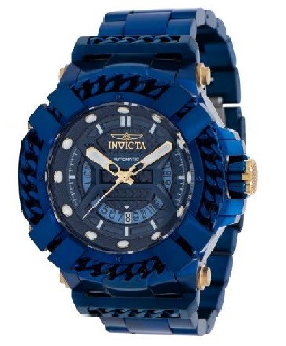 Invicta Bolt Automatic Men's Watch - 55mm Blue 38035 | eBay