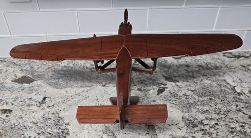 Stout Bushmaster 2000 Replica Wood Model Airplane on Stand | eBay