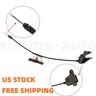 FOR 2014-2018 JEEP CHEROKEE NEW OUTSIDE HOOD MOUNTED RELEASE HANDLE ...