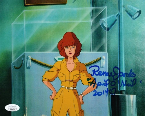 RENAE JACOBS Signed "APRIL ~ Teenage Mutant Ninja Turtles" 8x10 Photo ...