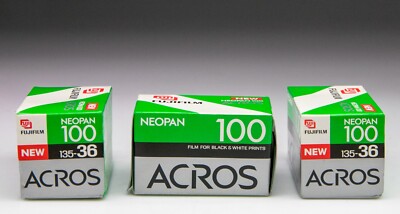 3 X Fujifilm Neopan Acros 100 135-36 Expiré | eBay