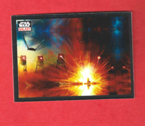 2023 Topps Star Wars Chrome Galaxy Face the Dark Side Base set numéro ...