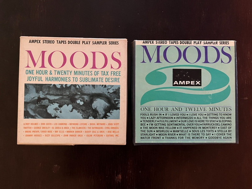 Moods Sampler & Moods 2 Reel to Reels Double play at 7 1/2 IPS | eBay