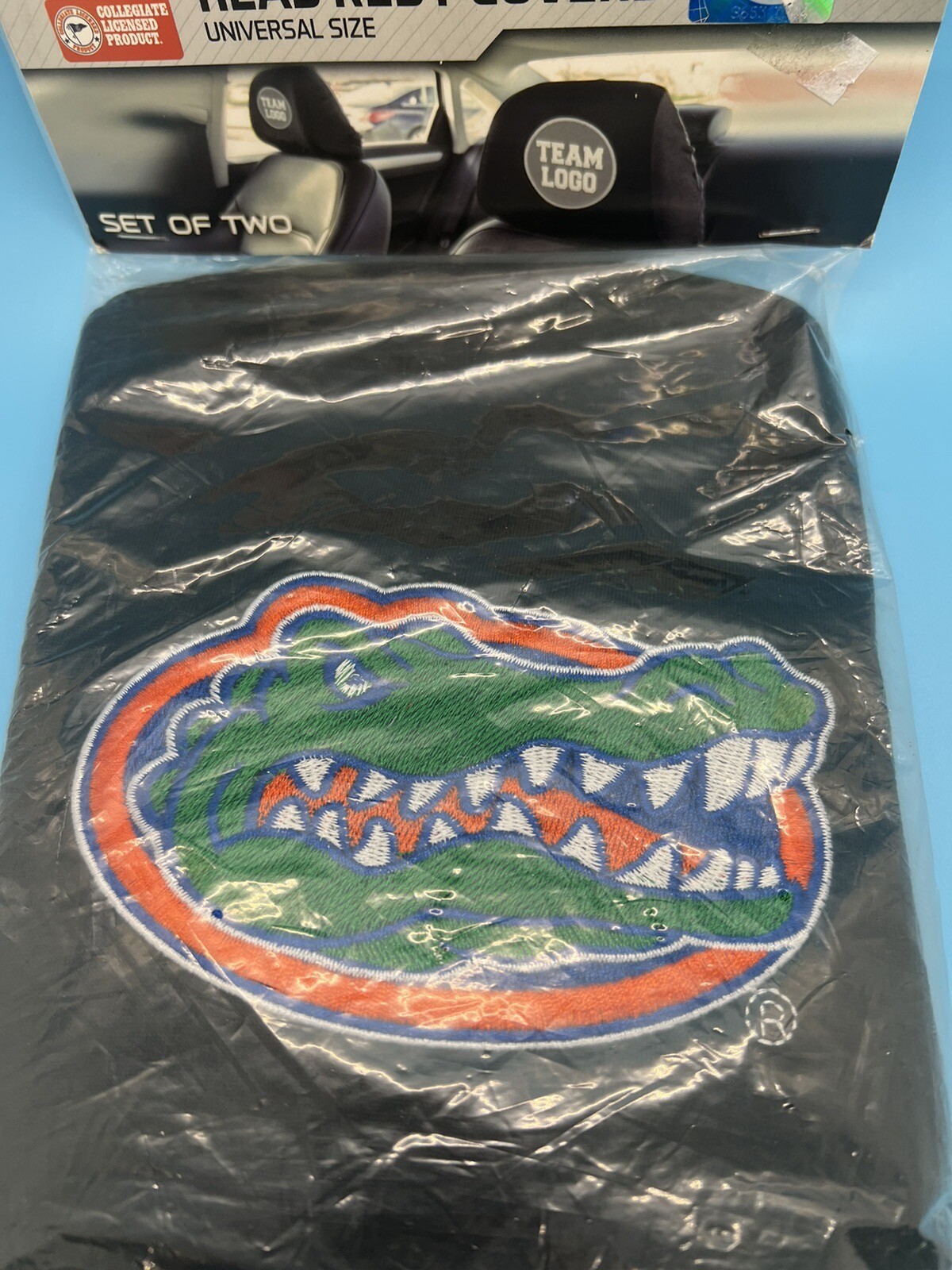 New Team ProMark FLORIDA GATORS NCAA Head Rest Covers For Car Truck Suv ...