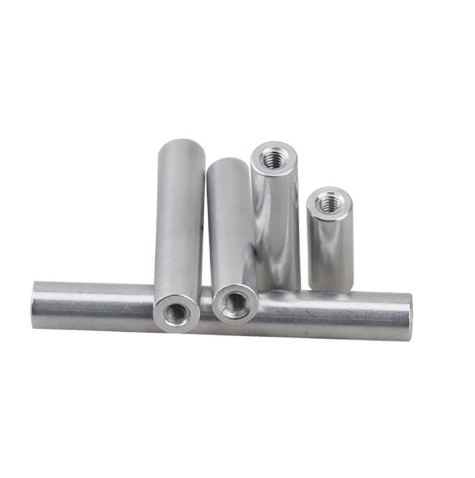 M6 Aluminum Column Round Threaded Sleeve Stud Standoff Nut OD 10mm | eBay