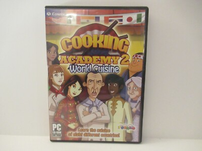Cooking Academy 2 World Cuisine (2010) (PC CD-ROM) Computer Game Cosmi ...