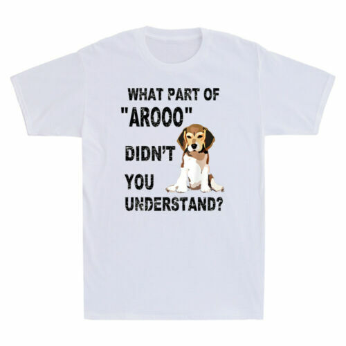 What Part Of Arooo Didn't You Understand Beagle Dog Puppy Vintage Men's ...