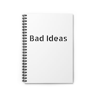 Bad Ideas Notebook | eBay