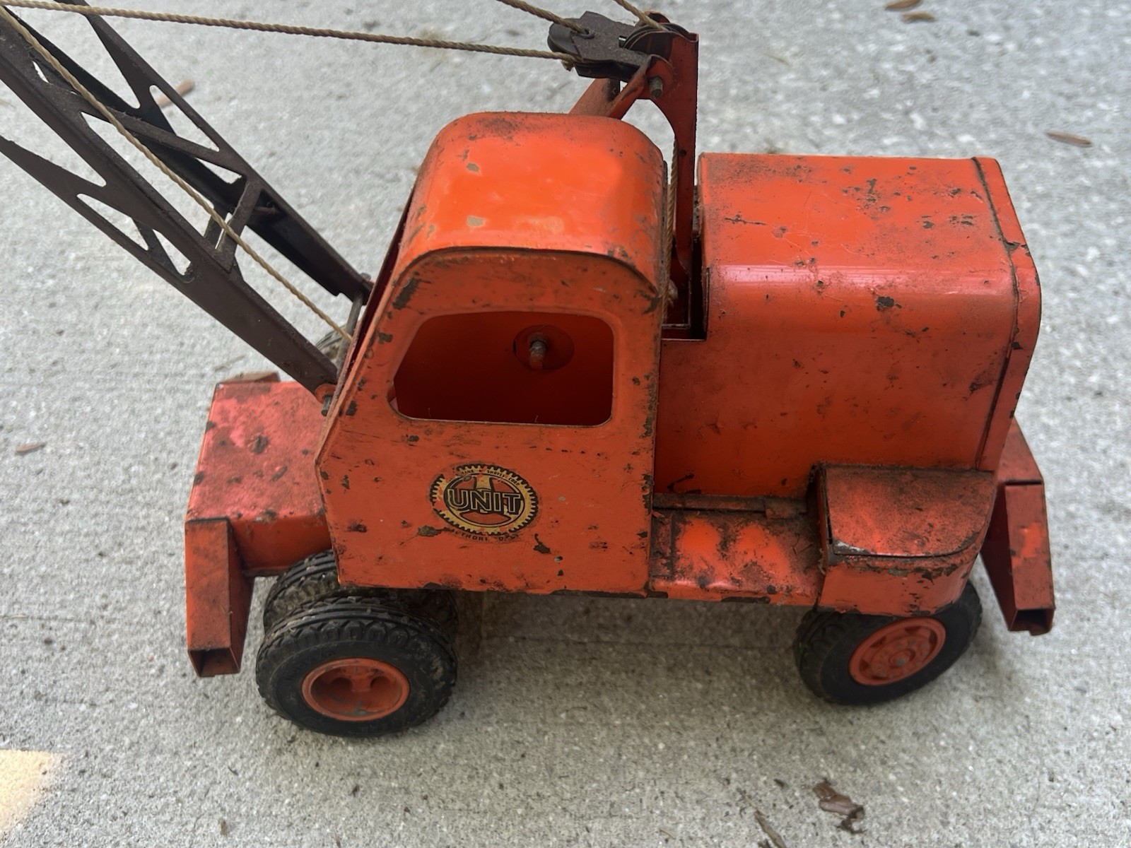 Vintage Unit Crane & Shovel Corp Charles Doepke Model Toy Co. 1949-1954 ...
