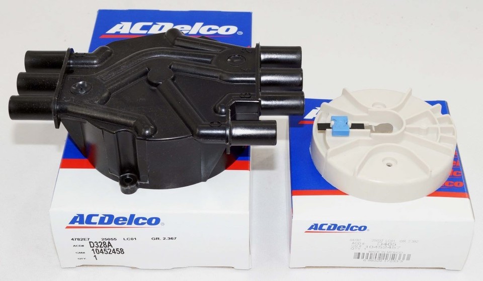 Genuine OEM ACDelco Distributor Cap and Rotor Kit D328A D465 Vortec 4 ...