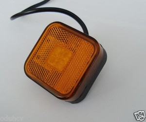 1x LED Outline Side Amber Marker Light Lamp for Truck MAN TGA/TGL ...