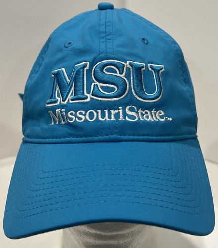 MSU Missouri State University Bears Turquoise Blue Baseball Cap Hat | eBay