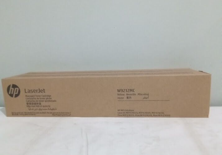 HP W9212MC Managed Yellow Toner Cartridge | eBay