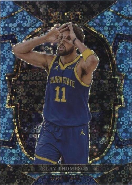 2022-23 Panini Select - Concourse Klay Thompson #19 Light Blue Disco ...