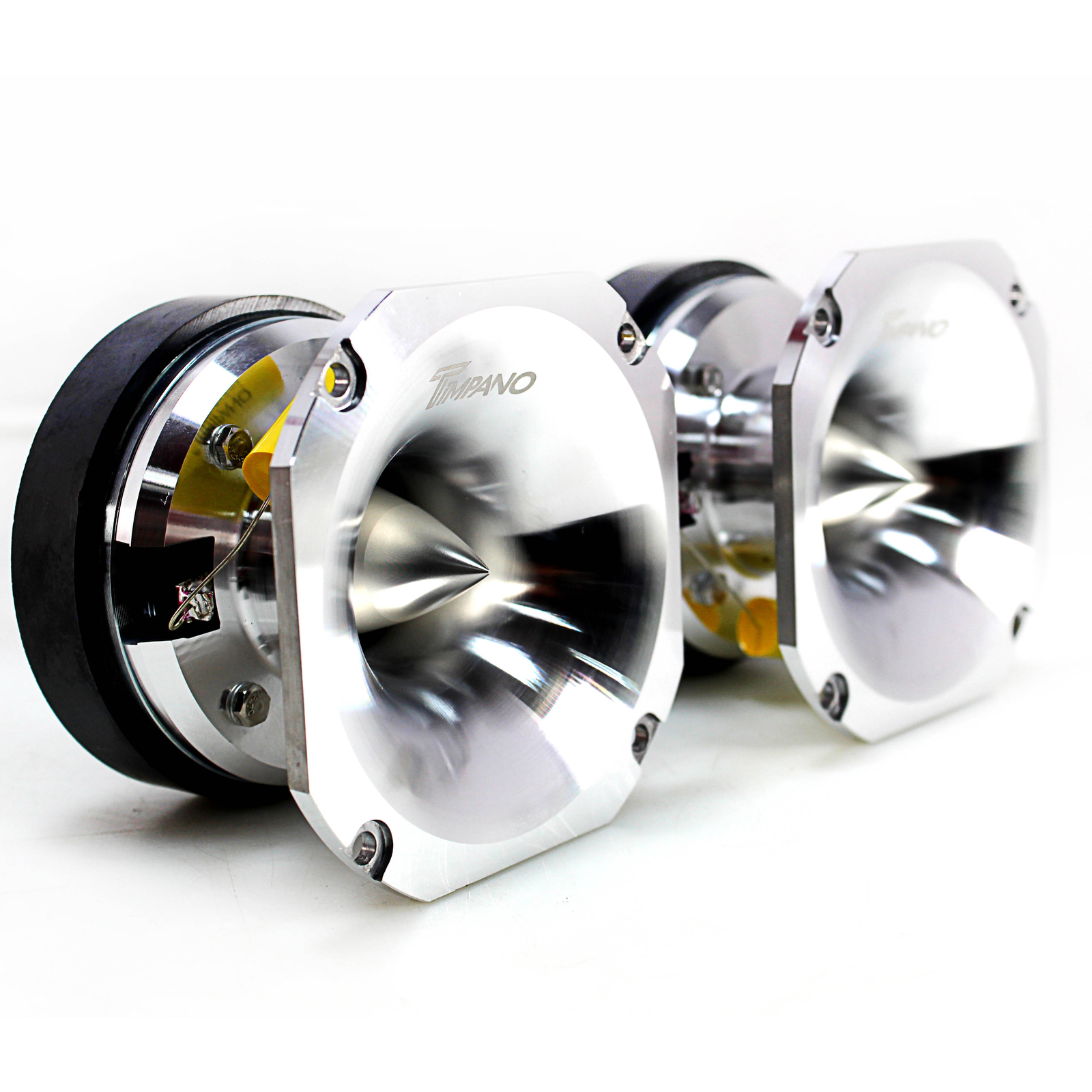 Timpano 4" Super Bullet Tweeter 900 W Max Power Chrome Pair TPT-ST71 ...
