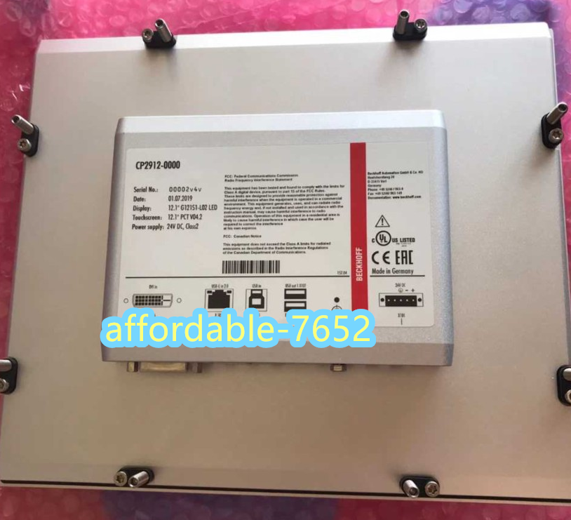 CP2912-0000 beckhoff touch screen CP2912-0000 Brand New Fast Shipping ...