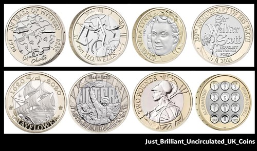 Royal Mint 1996 - 2025 £2 Two Pound Coin BUNC Brilliant Uncirculated ...