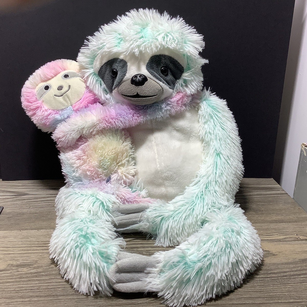 Baby Sloth Hugging Stuffed Animal Sloth Warmies | Microwavable Sloth