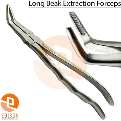 Long Beak Extraction Forceps Upper Lower Surgical Tooth Extraction ...