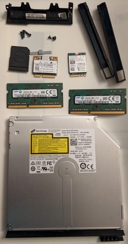 Dell Latitude optical drive GU90N and PC3L 4GB x2 memory and SD HDD ...