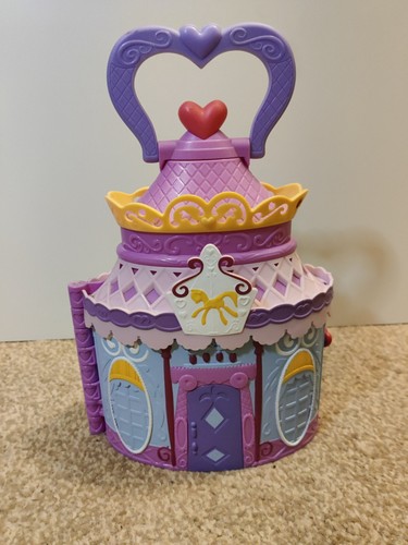 My Little Pony Rarity Boutique Playset Carry Castle Storage House | eBay UK